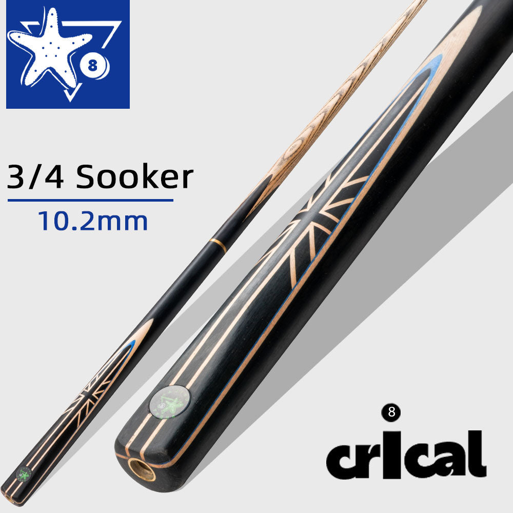 CRICAL Cue 3/4 Split Billiard Snooker Cue Professional 10-10.2mm Tip A – billiardsaint