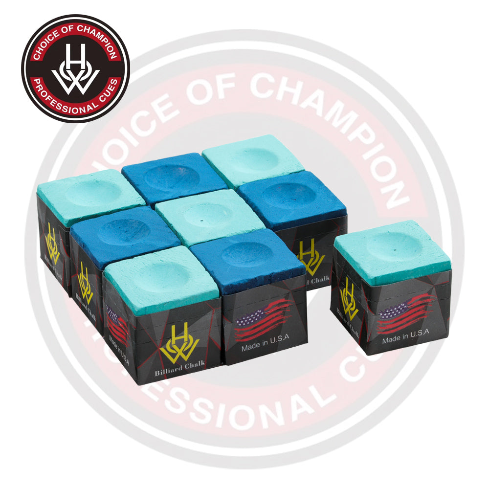 HOW Chalk Billiard Cue Tailor-made Chalk 2 Pieces Per Box Two color ...