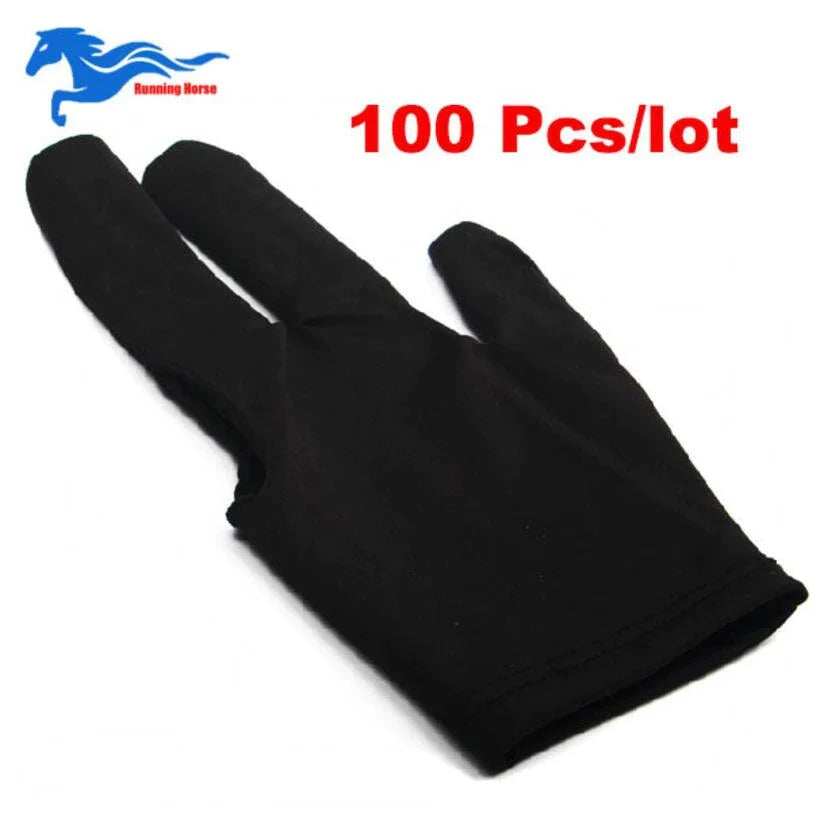Wholesale 100 Pcs/lot Cue Gloves black – billiardsaint